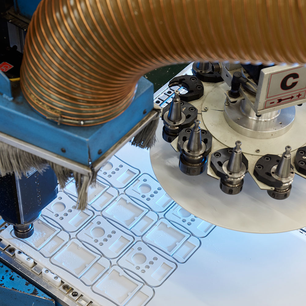 Bespoke plastic machining using plastic sheets | REVOLUPLAST